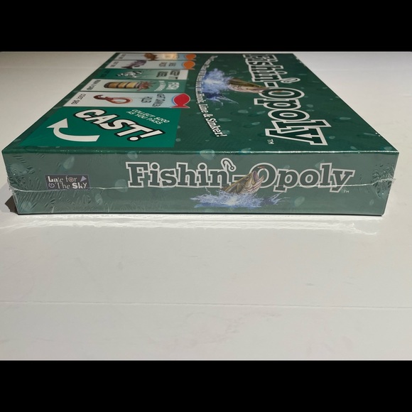 Games | Fishinopoly New Fishing Monopoly Game The Game That Will Reel ...